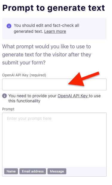 Creating a no-code AI form [B12 2.0]